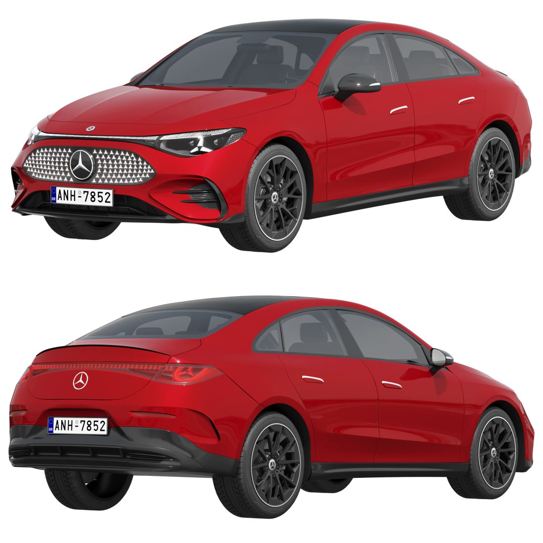 Mercedes-Benz CLA EQ Technology AMG Line 2025 - 3D Model for Corona