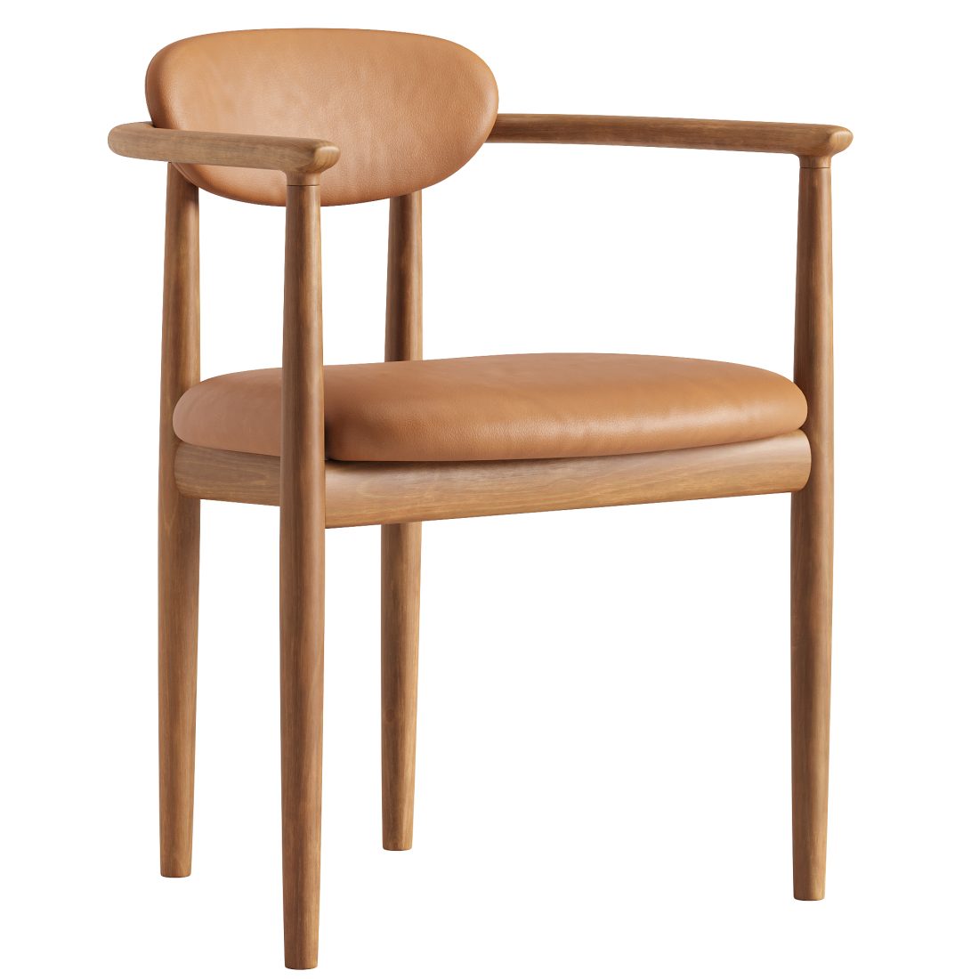 Edison Dining Chair - 3D Model for Corona