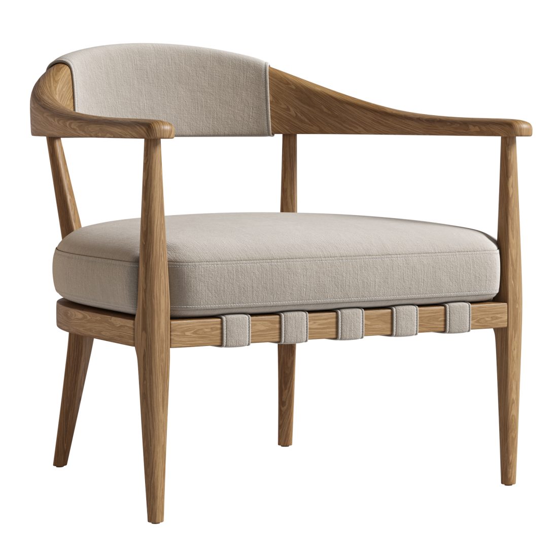 Dane Chair - 3D Model for VRay, Corona