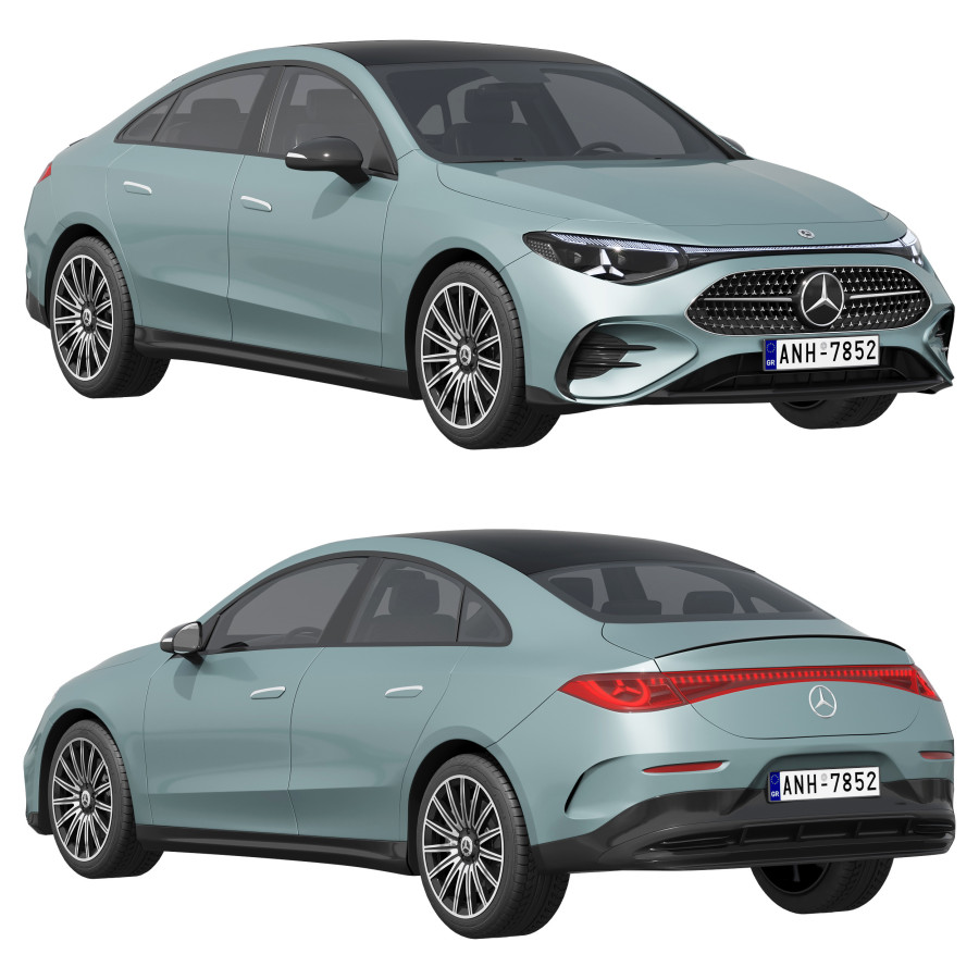 Mercedes-Benz CLA 2026 - 3D Model for Corona