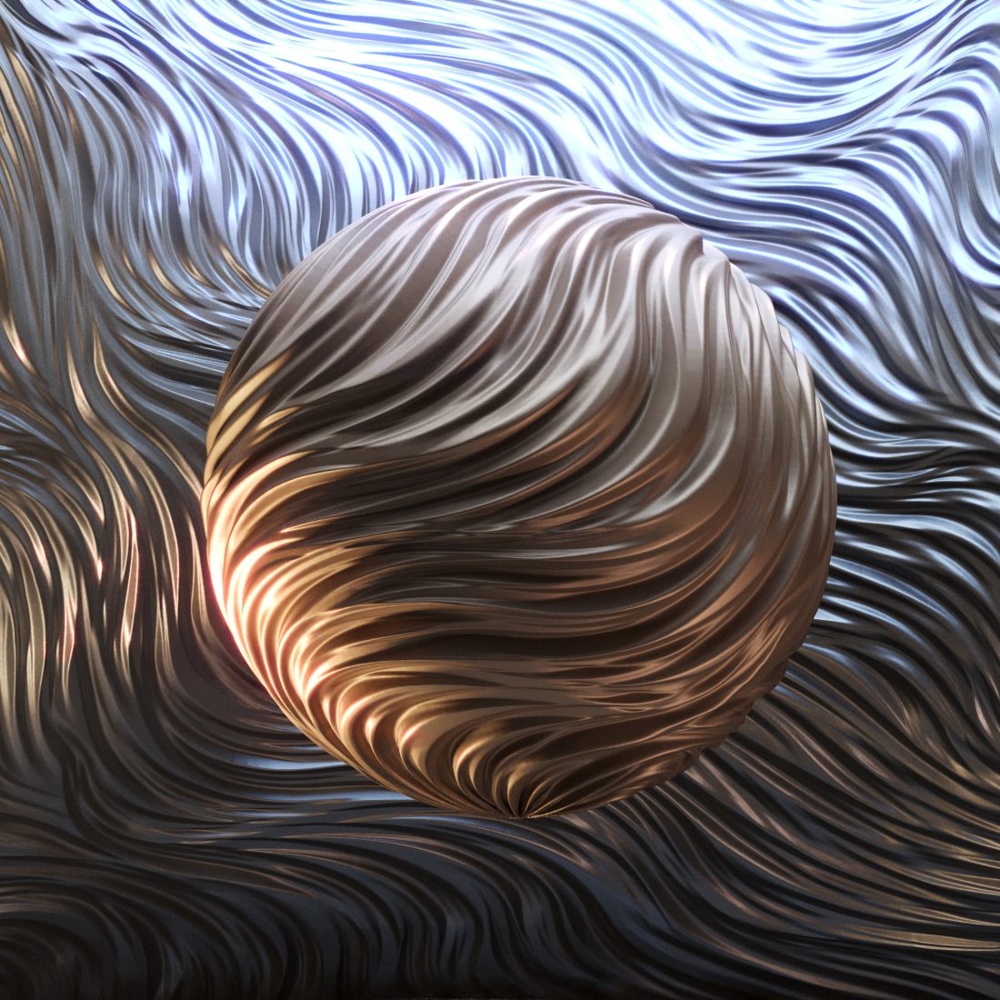 Wave Pattern Material Pbr 4k Seamless Texture / PBR Material | CGMood