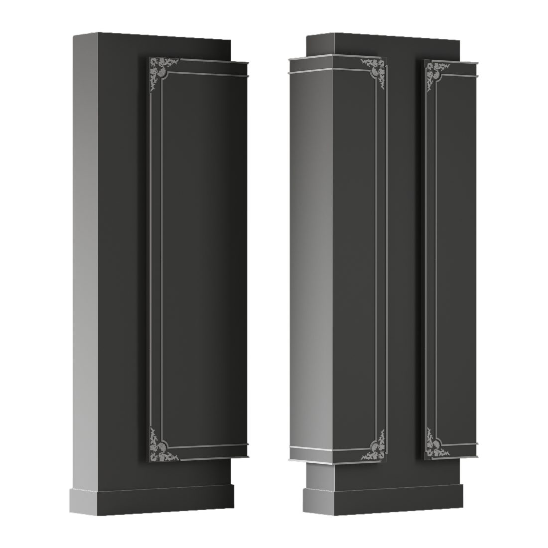 Neo Classic Columns - 3D Model for VRay, Corona