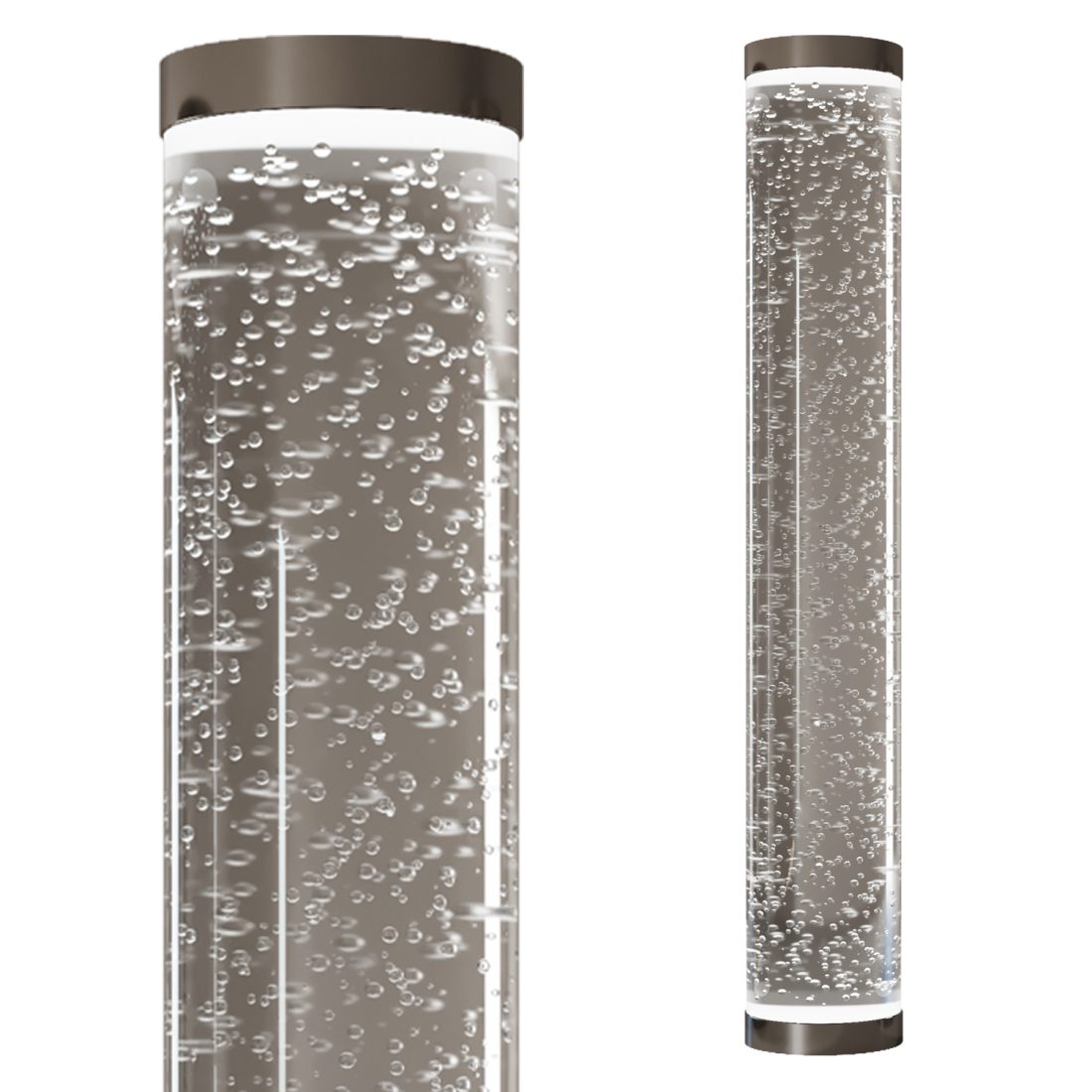 Glass Columns With Bubbles 3D Model for VRay, Corona | CGMood