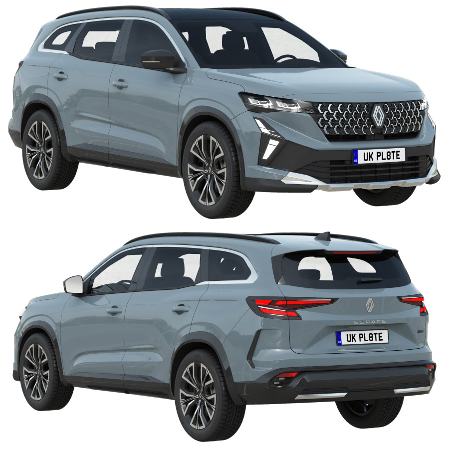 Renault Espace 2026 3D Model for VRay | CGMood