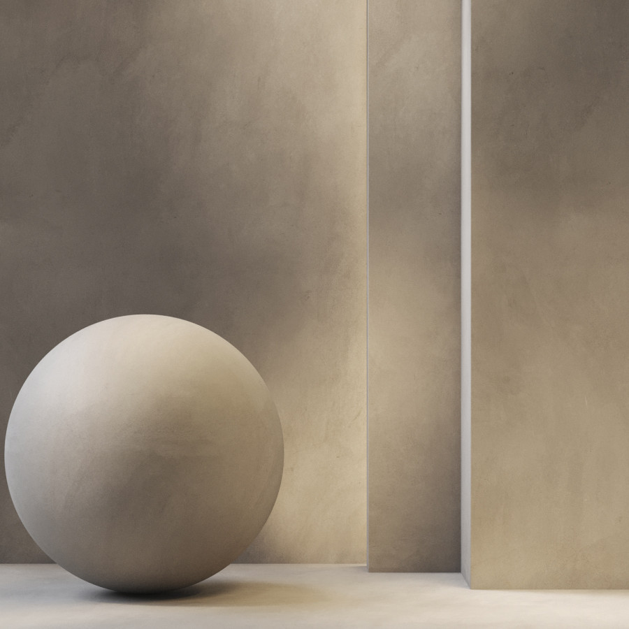 Stucco Textured / Pbr / Seamless / 4k / Set01 - 3D Model for