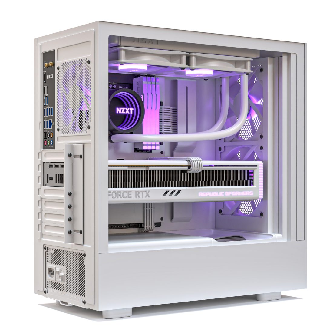 Nzxt Gaming Pc 01 3D Model for VRay, Corona | CGMood