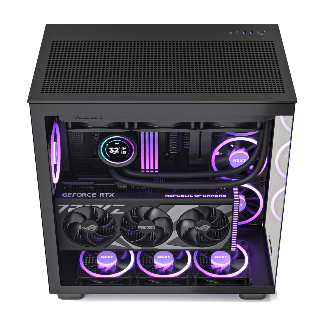 Nzxt Gaming Pc 03 - 3D Model for VRay, Corona