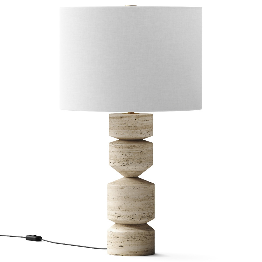 Lulu And Georgia Theo Table Lamp - 3D Model for VRay, Corona