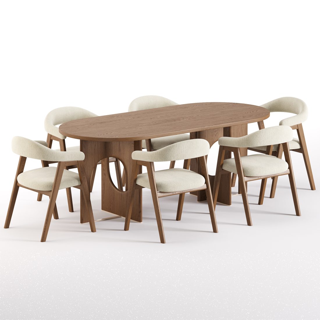 Nik Chair And Apollo Table 3D Model for Corona | CGMood