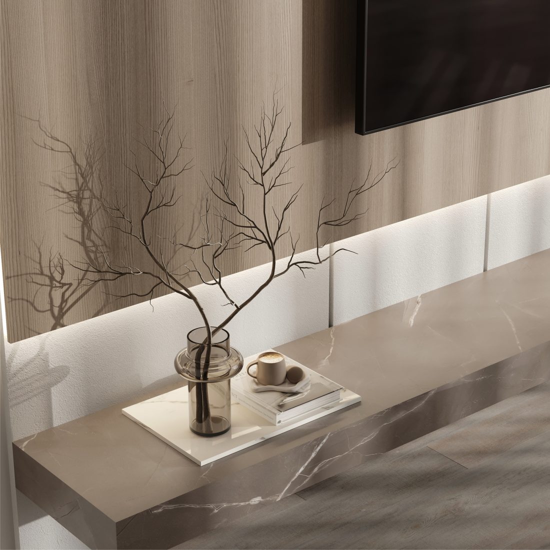 Bedroom Furniture Composition 23 - 3D Model for Corona