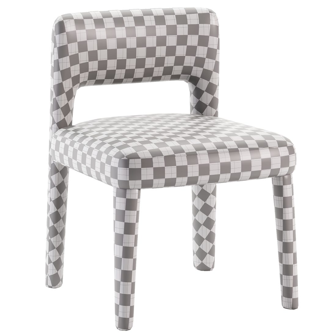 Nico Dining Side Chair - 3D Model for Corona
