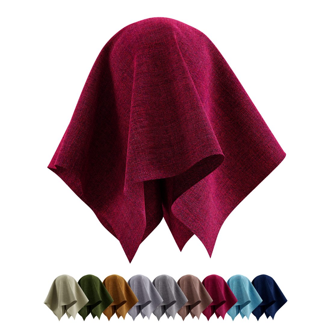 Keymer Textile New Harmony Part1 - 3D Model for VRay, Corona