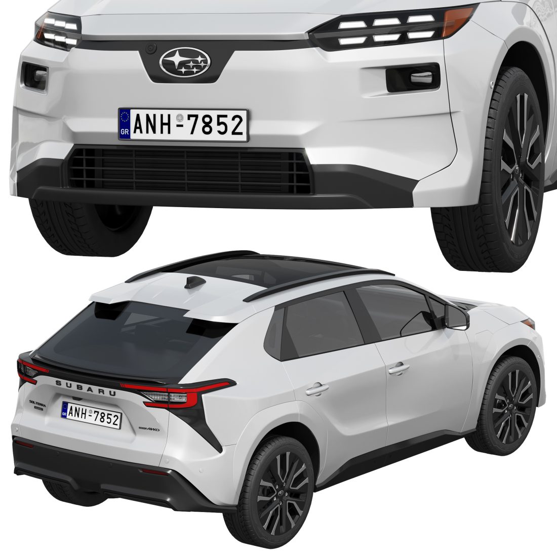 Subaru Solterra EV 2026 - 3D Model for Corona