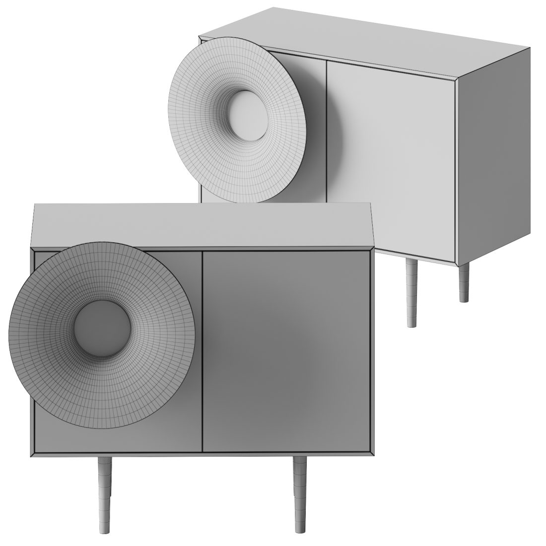 Miniforms Caruso 3D Model for VRay, Corona | CGMood