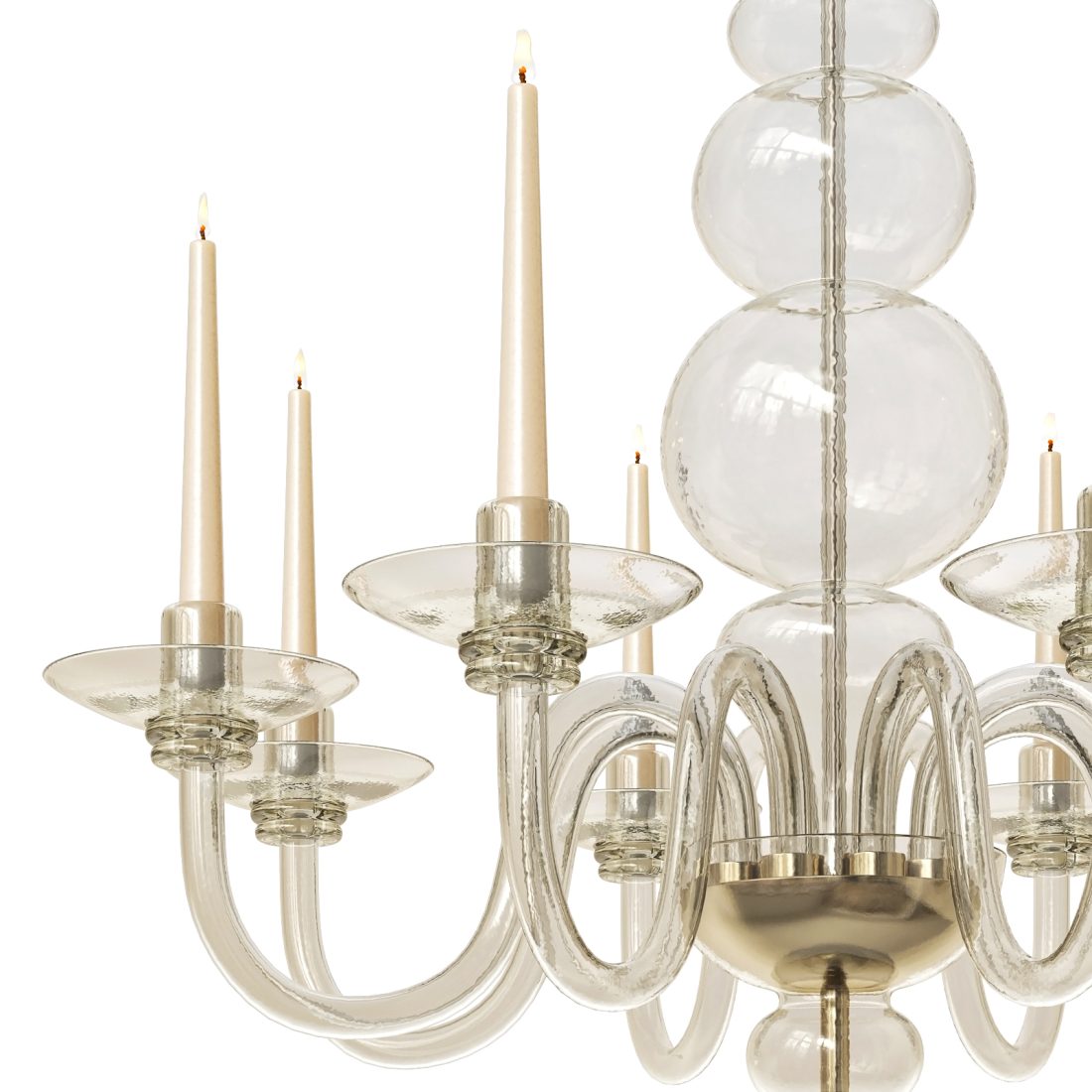 Wilkinson Uncut Georgian Chandelier - 3D Model for VRay, Corona