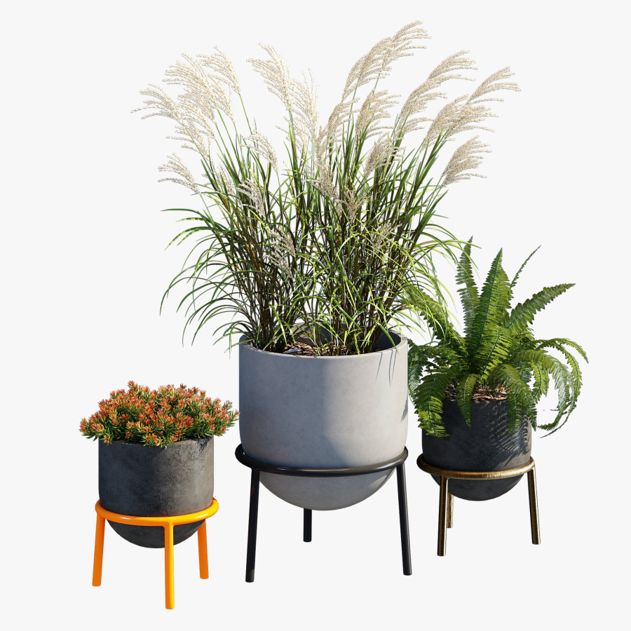 Ziva Fiberstone Pot 3D Model for Corona | CGMood