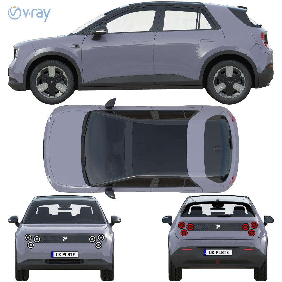 Nio Firefly 3D Model for VRay | CGMood