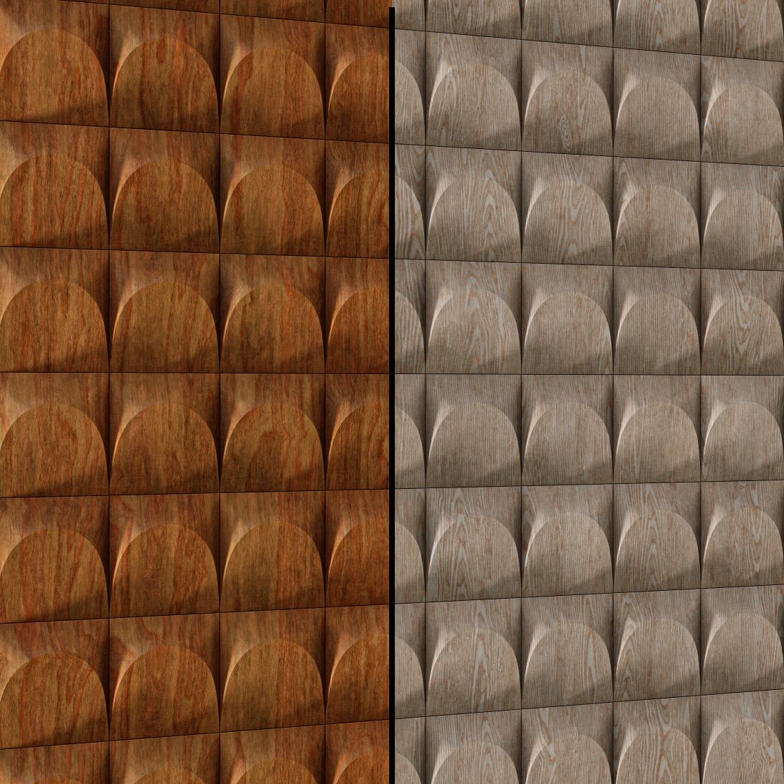 Art Wood 17 (seamless) - 3D Model for VRay