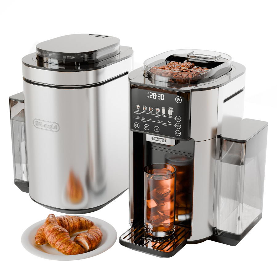 Delonghi True Brew 3D Model for VRay, Corona | CGMood