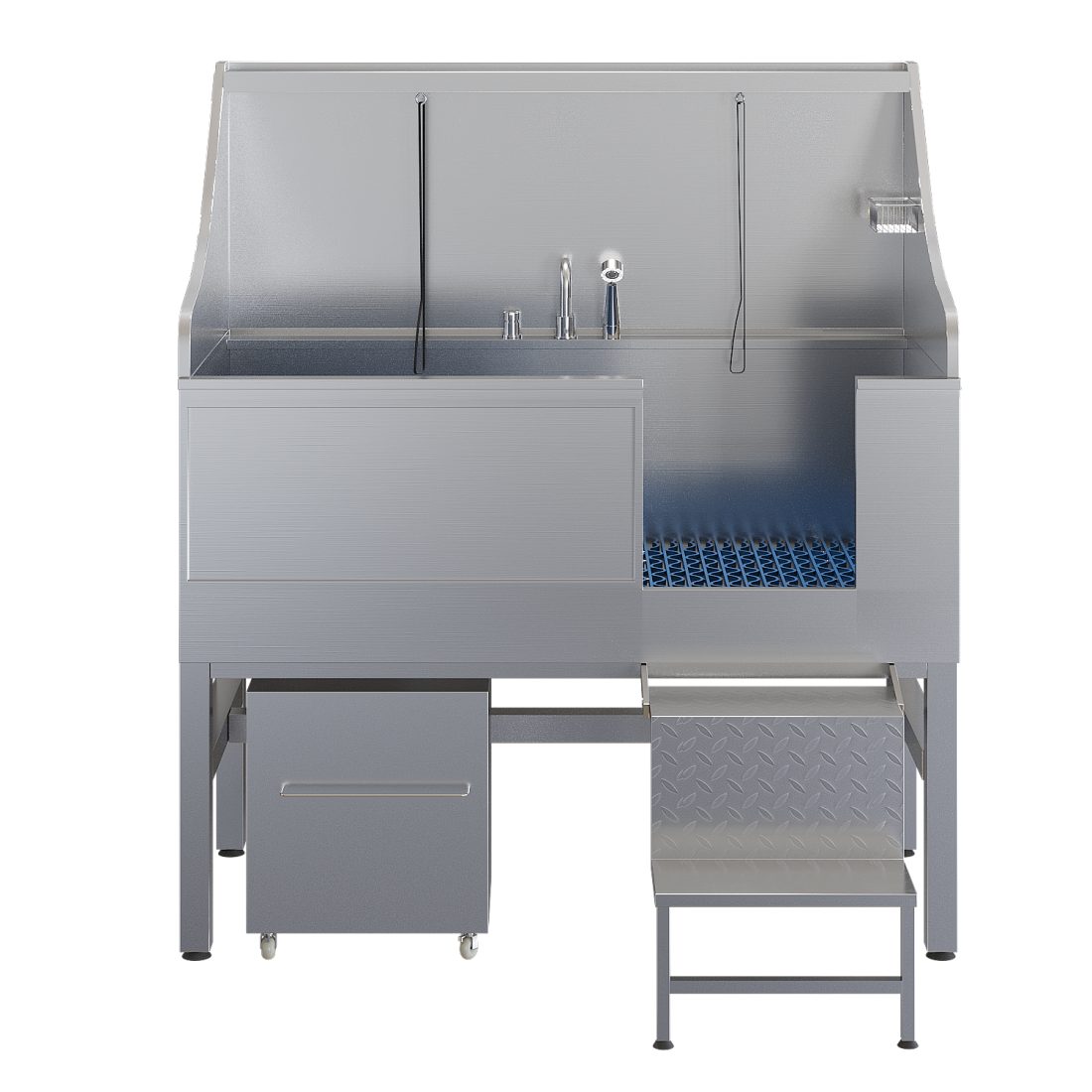 Professional Dog Wash Bath 3 - 3D Model for Corona