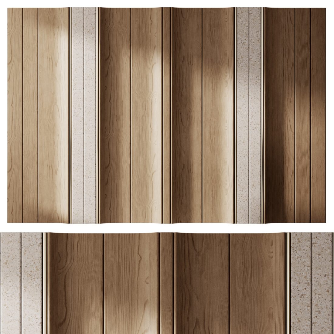 Decorative V38 Wall Panels 3D Model for VRay | CGMood