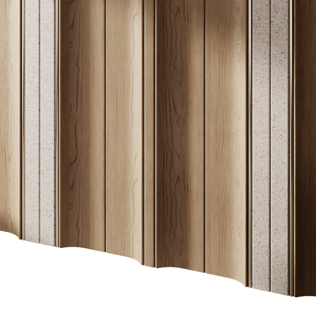 Decorative V38 Wall Panels 3D Model for VRay | CGMood