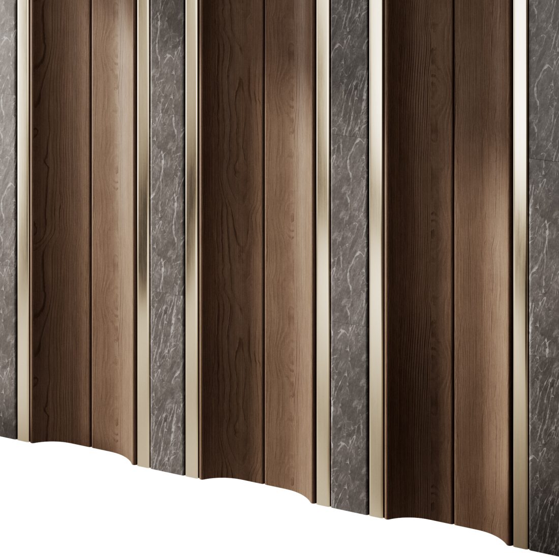Decorative V41 Wall Panels 3D Model for VRay | CGMood
