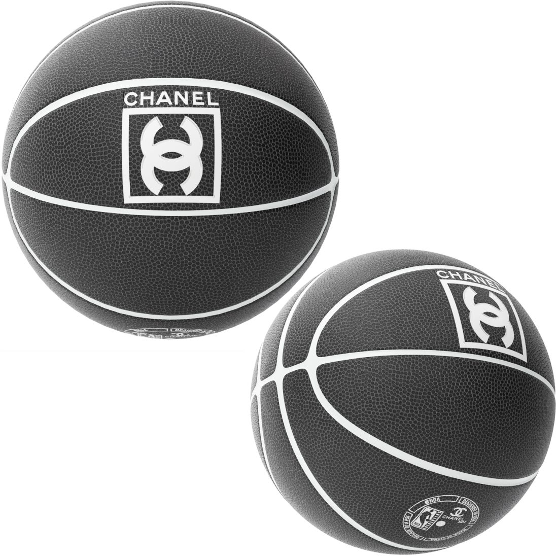 Chanel Basketball - 3D Model for VRay, Corona
