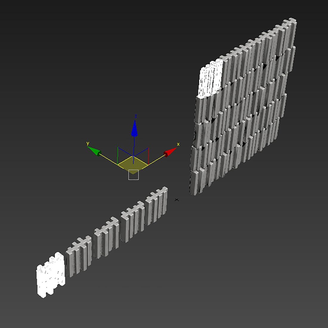 Panel N20 3D Model for FStorm, VRay | CGMood