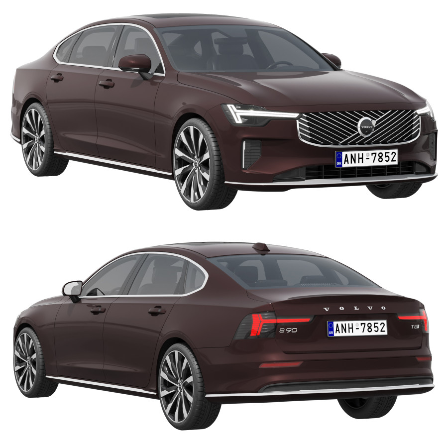 Volvo S90 2026 3D Model for Corona | CGMood