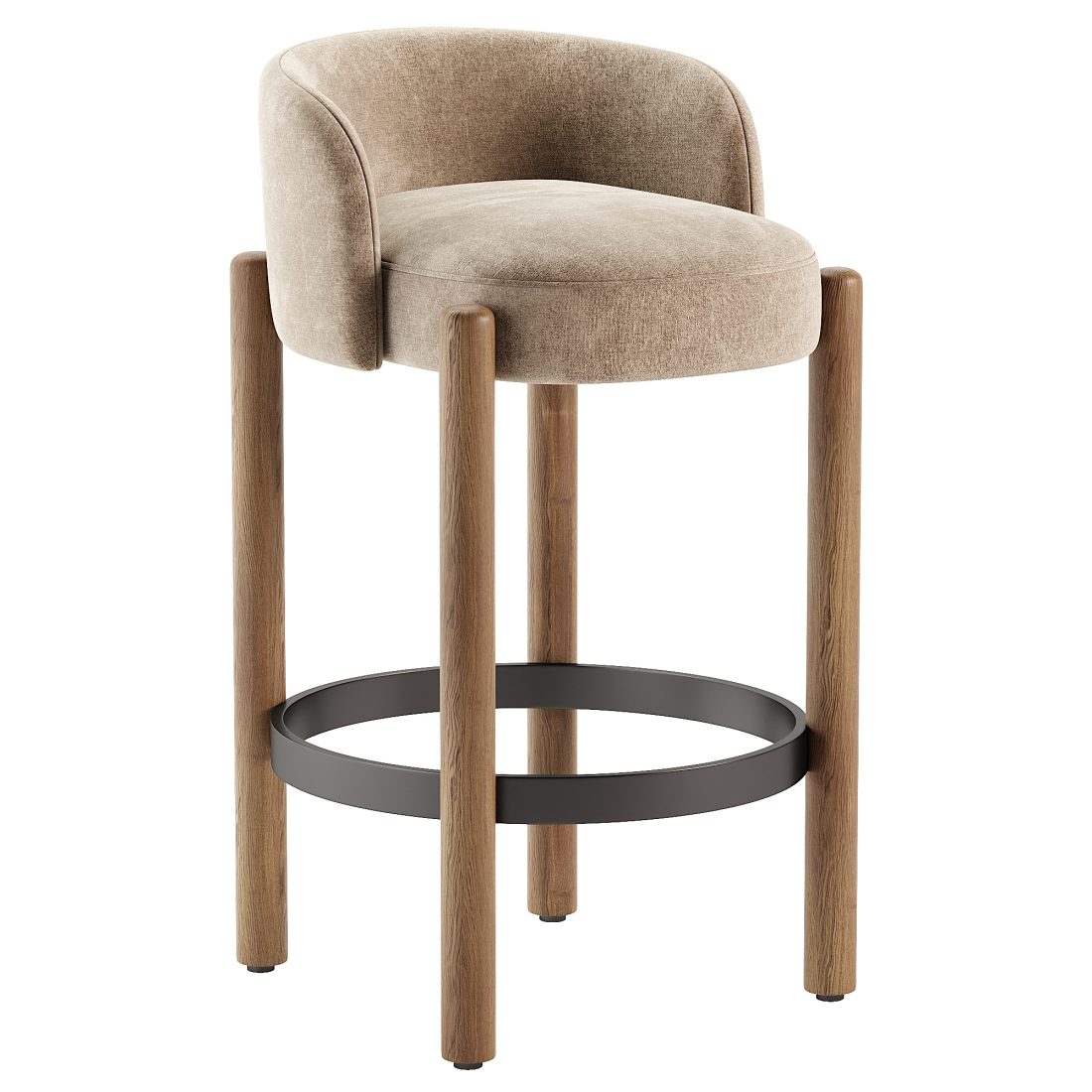 Arch Bar Stool 3D Model for Corona | CGMood