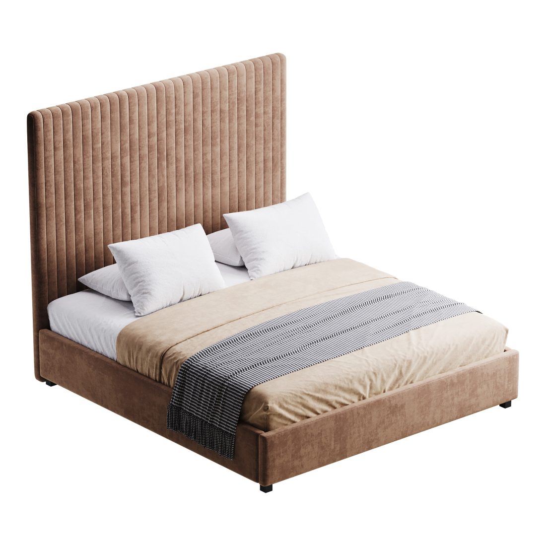 Forest Mora Bed - 3D Model for Corona