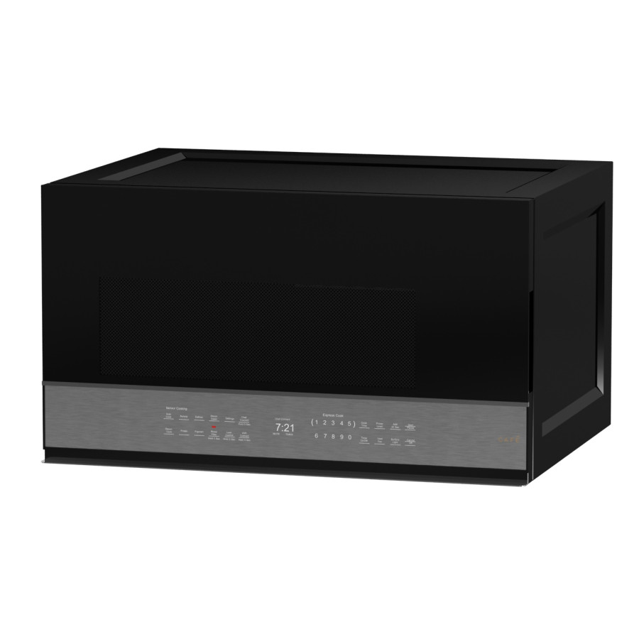 Cafe Smart Over Range Microwave Oven Platinum Glas 3D Model for VRay ...