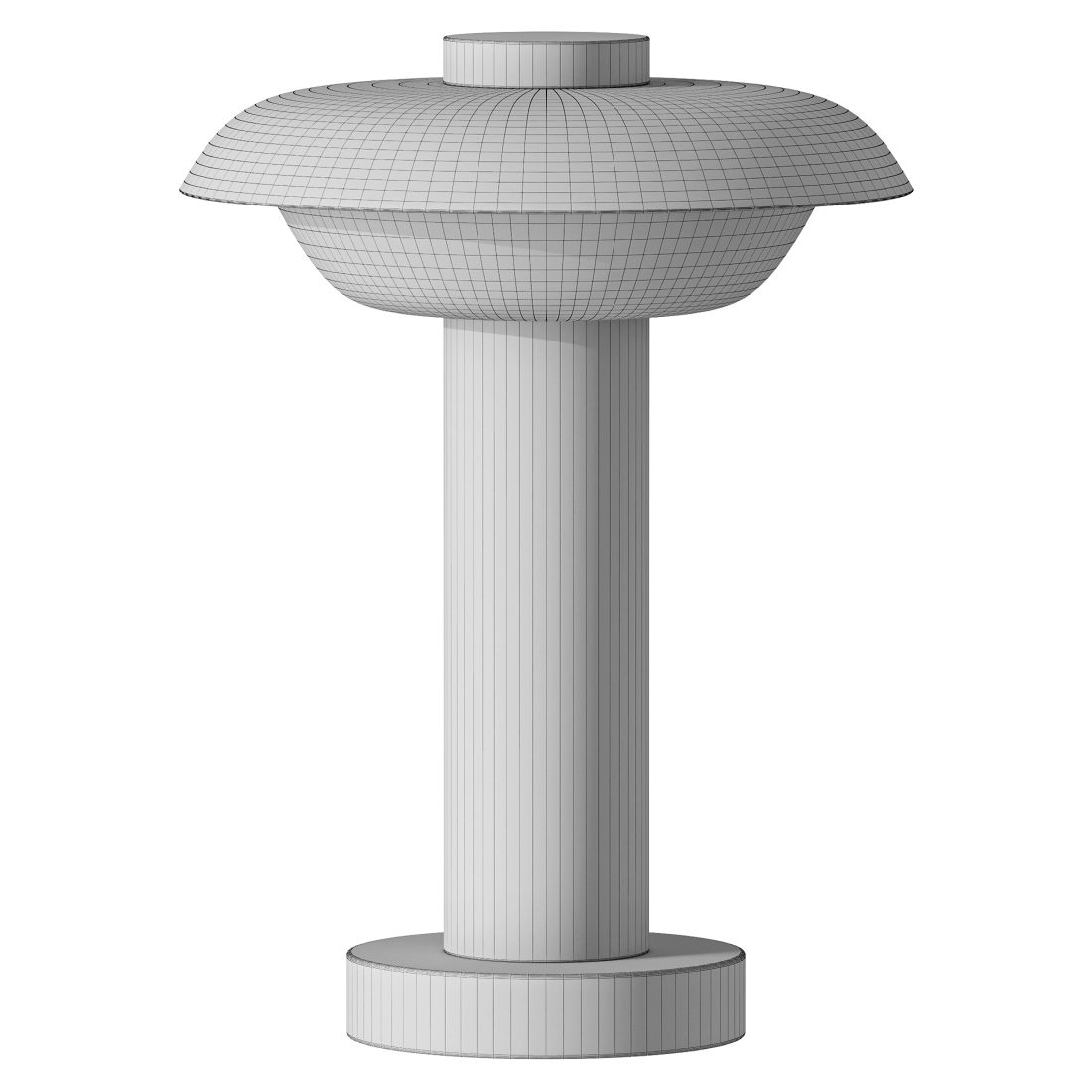 Eero Table Lamp In Chrome 3D Model for Corona | CGMood