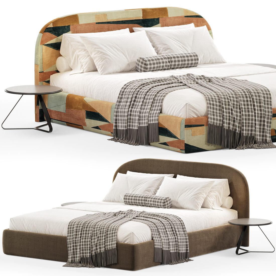 Elbert Bed 3D Model for VRay, Corona | CGMood