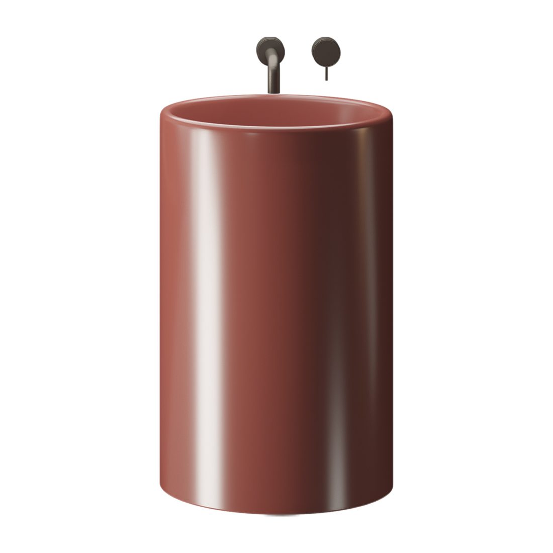 Itaca Round Freestanding Washbasin 3D Model for VRay, Corona | CGMood