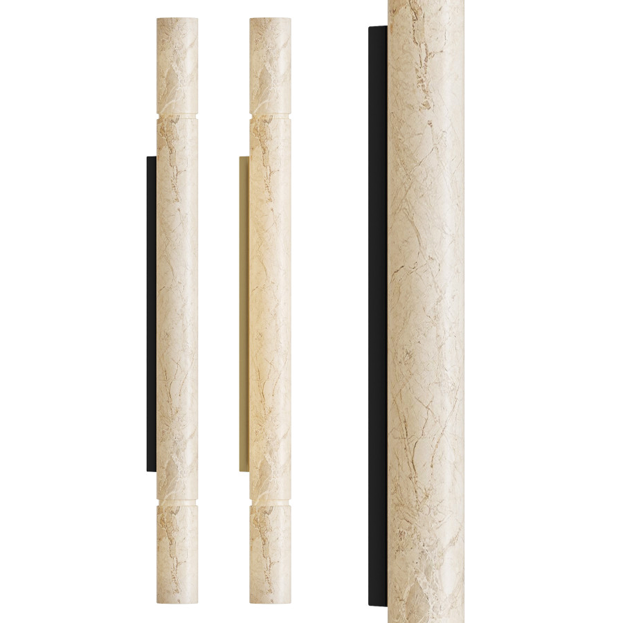 Sille Marble Sconce 3D Model for Corona | CGMood