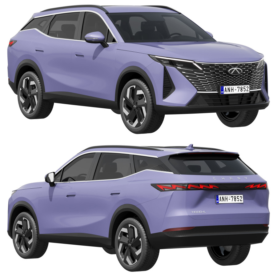 Chery Tiggo 7L 2026 3D Model for Corona | CGMood