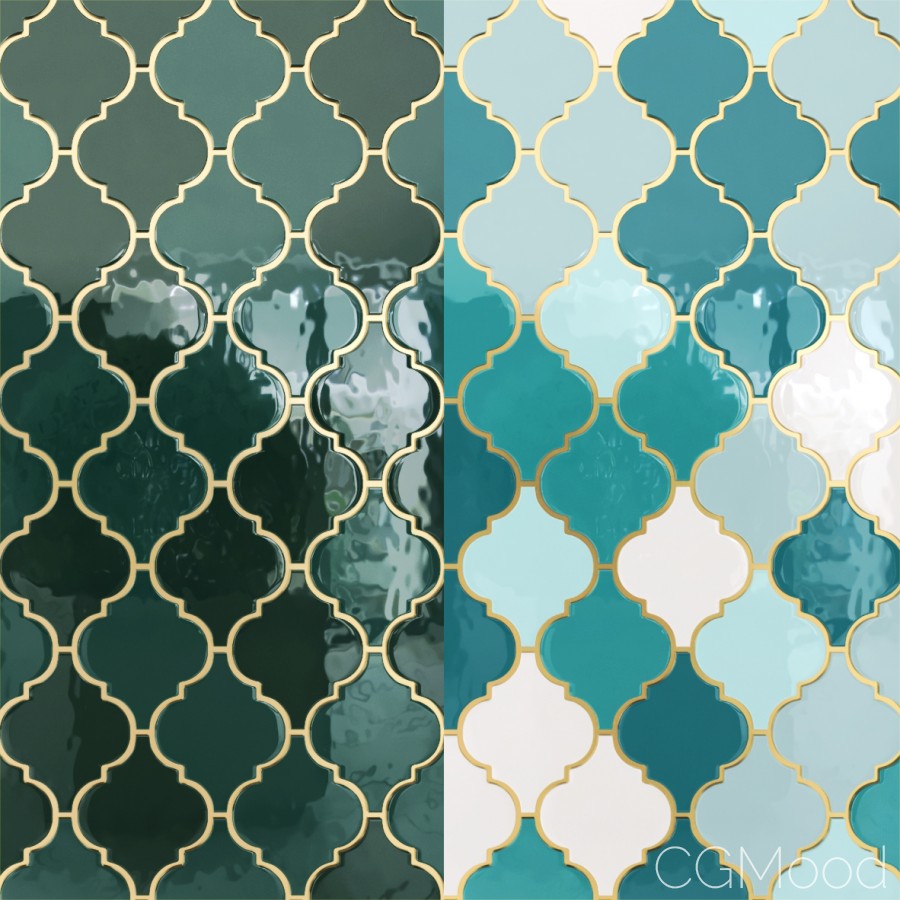Moroccan Tiles Material | CGMood