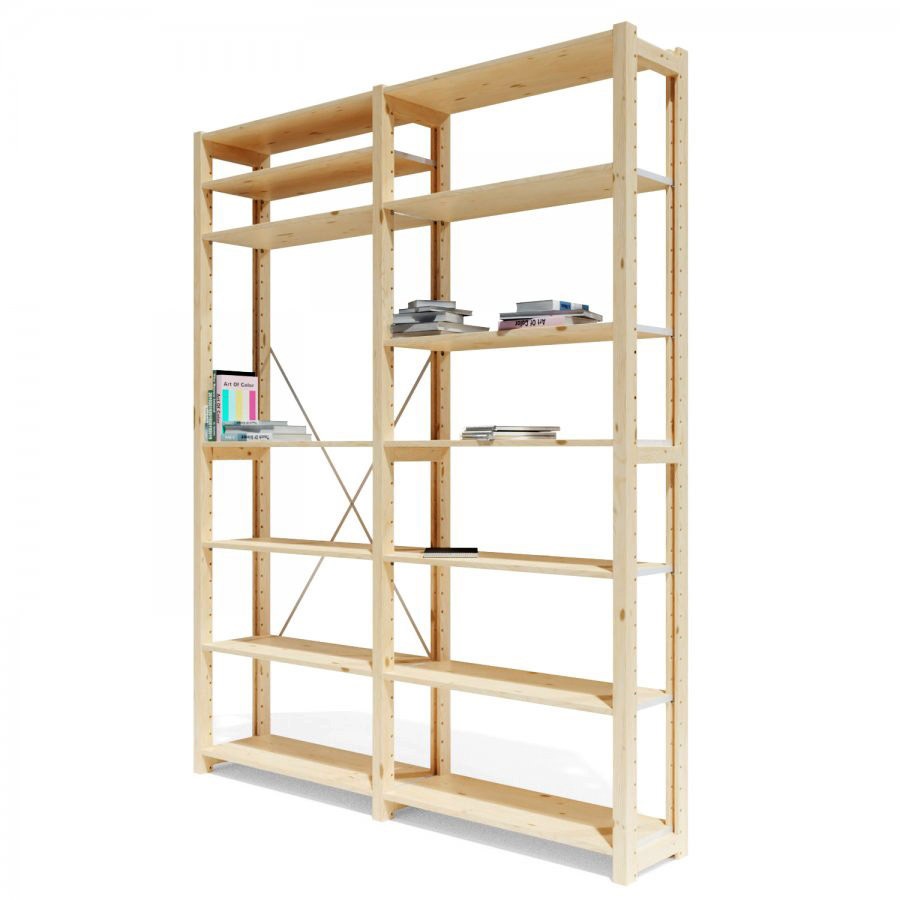 Lundia Classic Double Bookshelf - 3D Model for