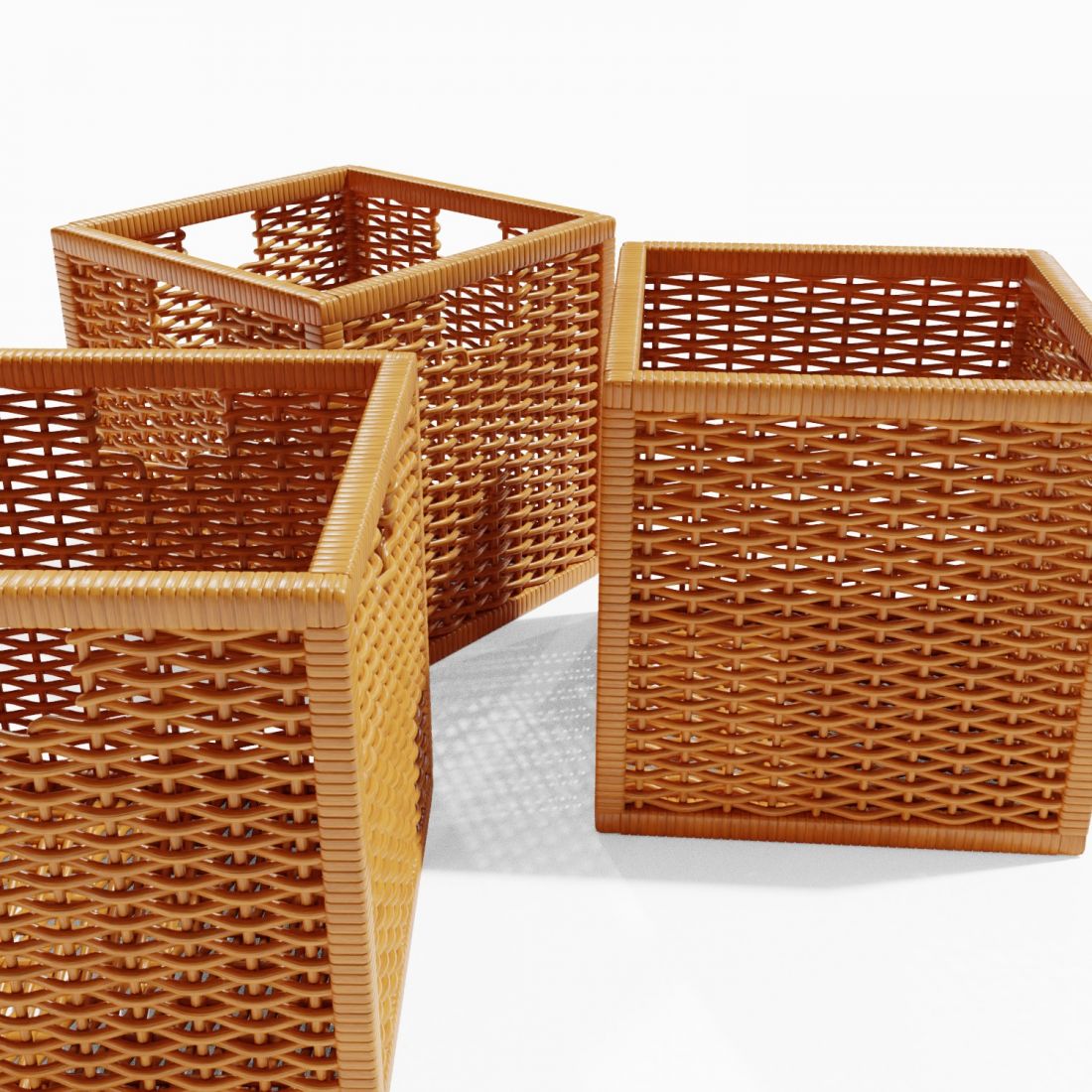 Wicker Basket 3D Model for VRay | CGMood