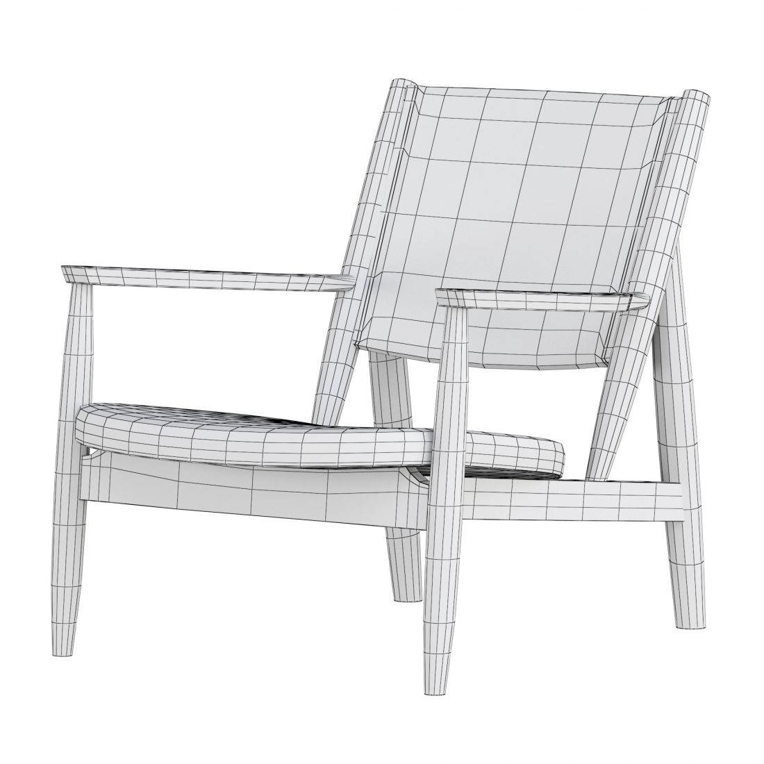 The Summit Lounge Chair 3D Model for VRay | CGMood