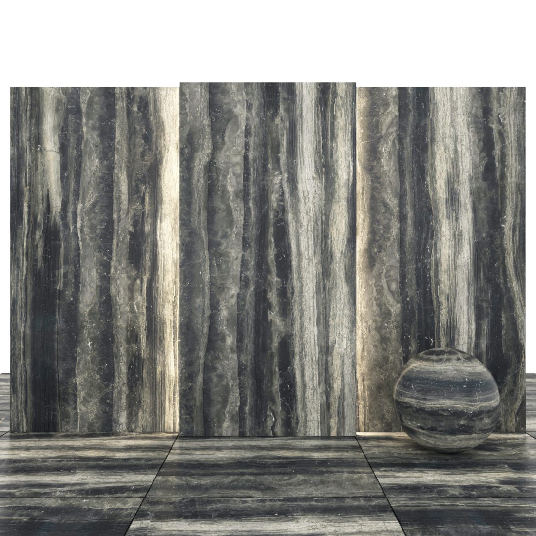 Braida Gray Marble - 3D Model for VRay