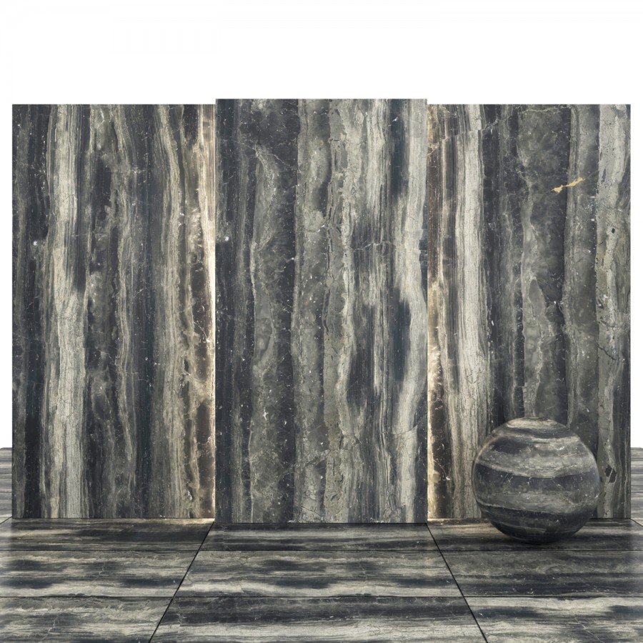 Braida Gray Marble - 3D Model for VRay
