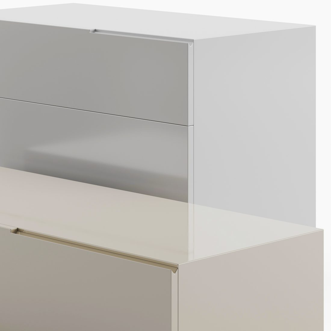 Pianca Segno Casegoods - 3D Model for Corona