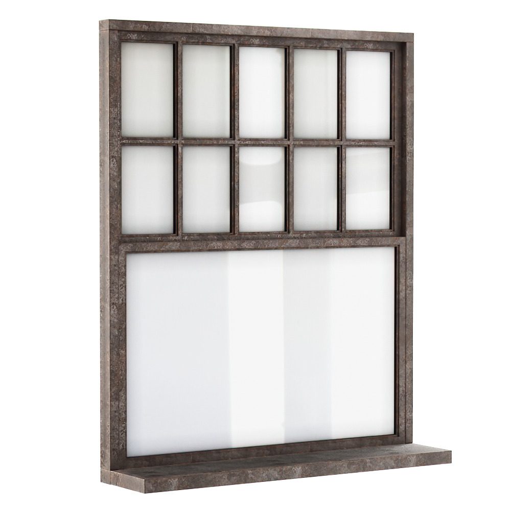 Rectangle Windows - 3D Model for Corona