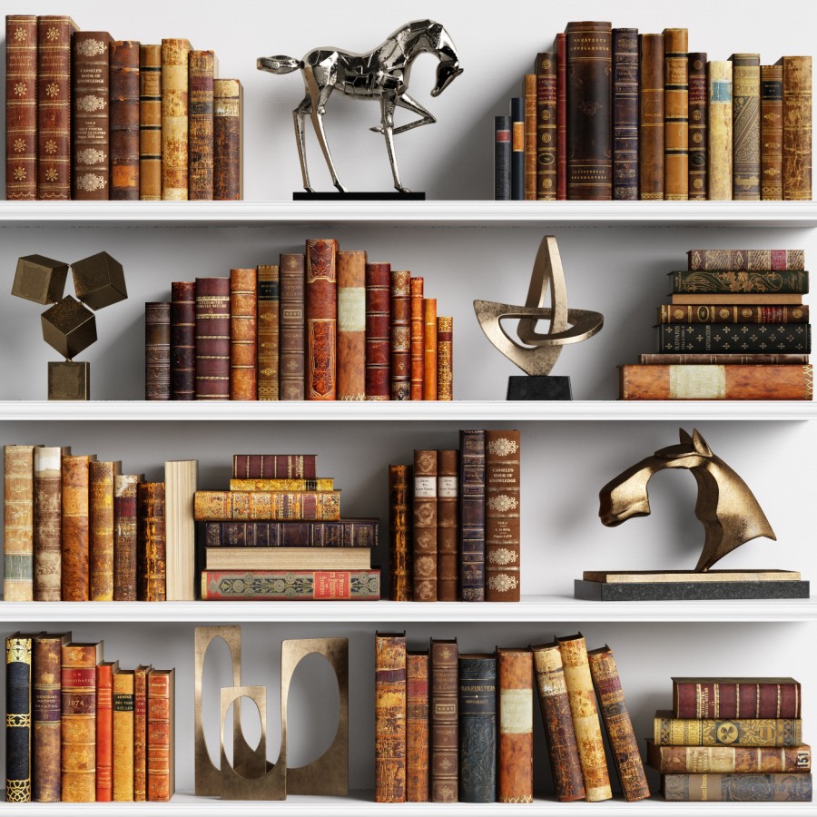 Decor Set 128 3d Model For Vray