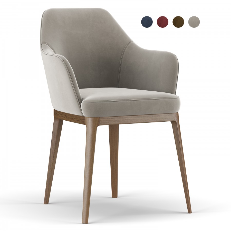 Becky Chair - 3D Model for VRay, Corona