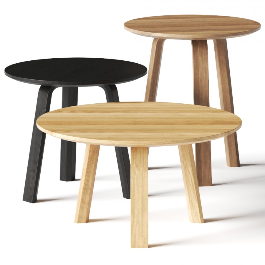 Hay Bella Coffee Tables - 3D Model for VRay, Corona