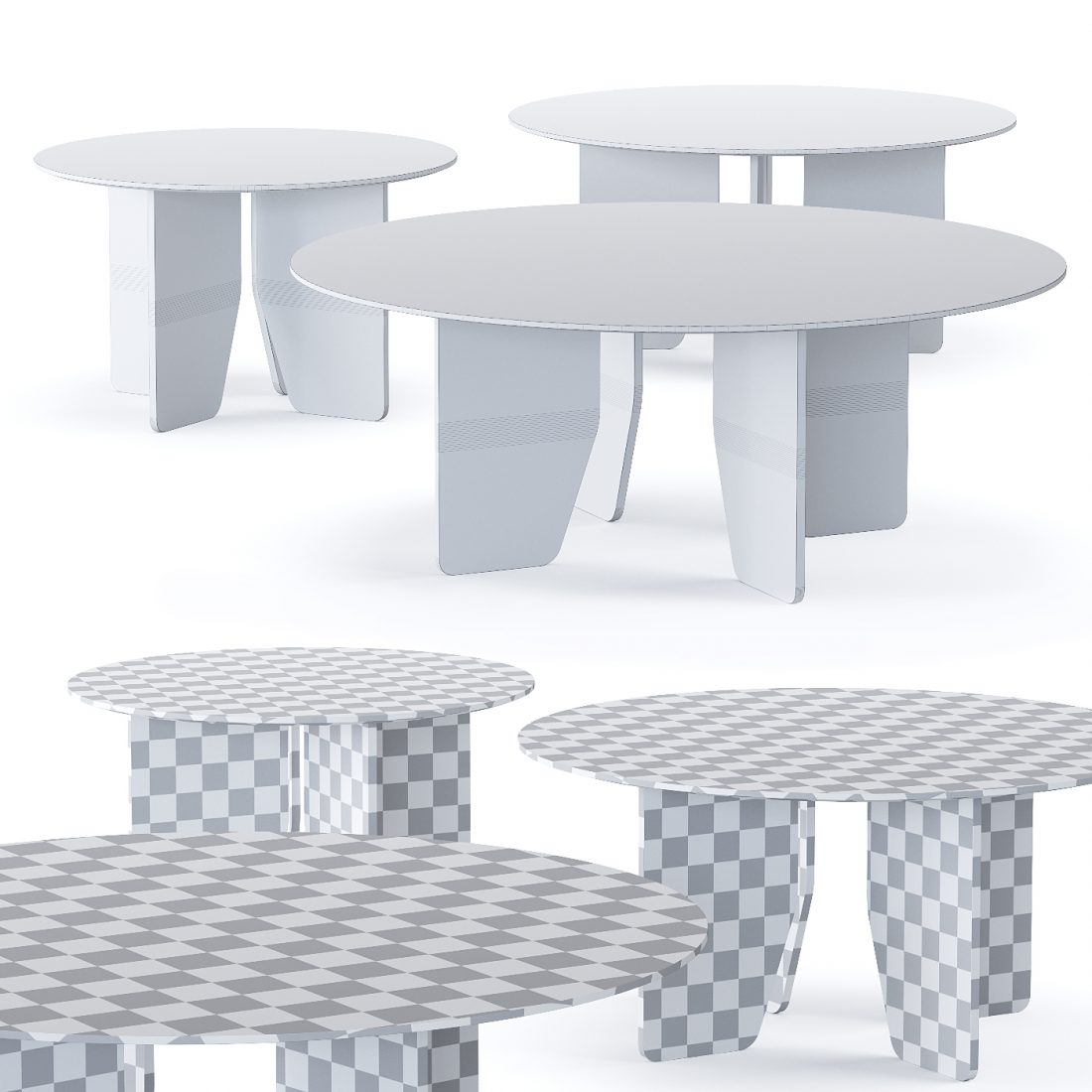 More | Cut Table - 3D Model for Corona